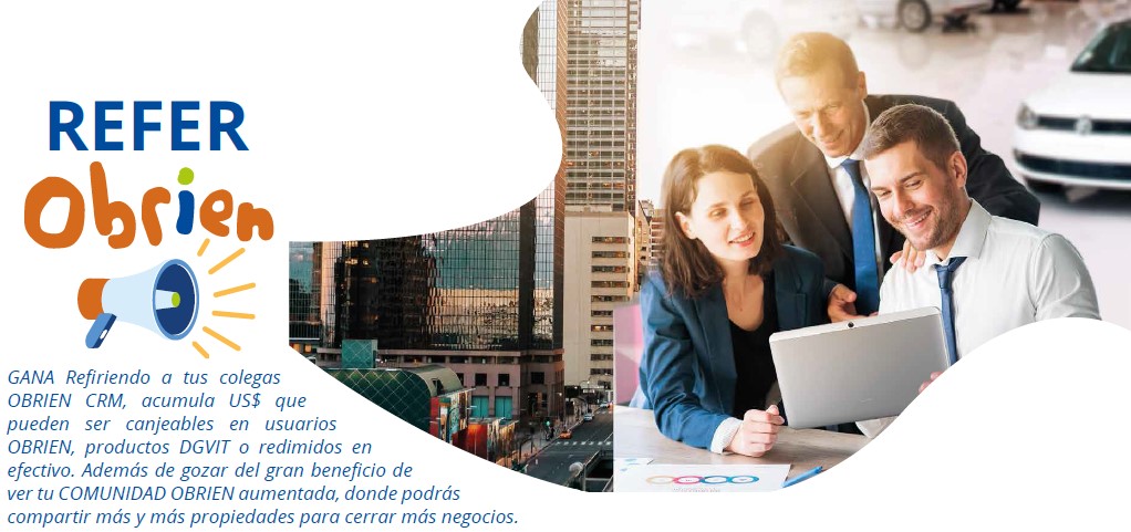 Plan de Referidos | Obrien CRM Inmobiliario
